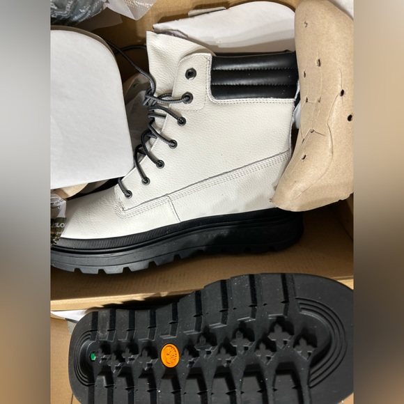 Timberland | Shoes | Brand New White Leather Timberland Snow Weather ...